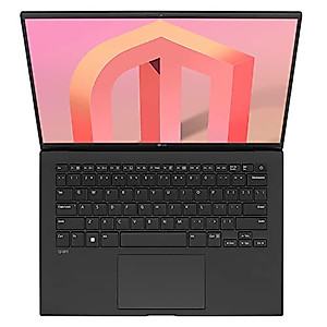 LG Gram (2022) 14Z90Q Ultra Lightweight Laptop, 14" (1920 x 1200) IPS Display, Intel Evo 12th Gen i5 1240P Processor, 16GB LPDDR5, 512GB NVMe SSD, FHD Webcam, WiFi 6E, Thunderbolt 4, Windows 11, Black