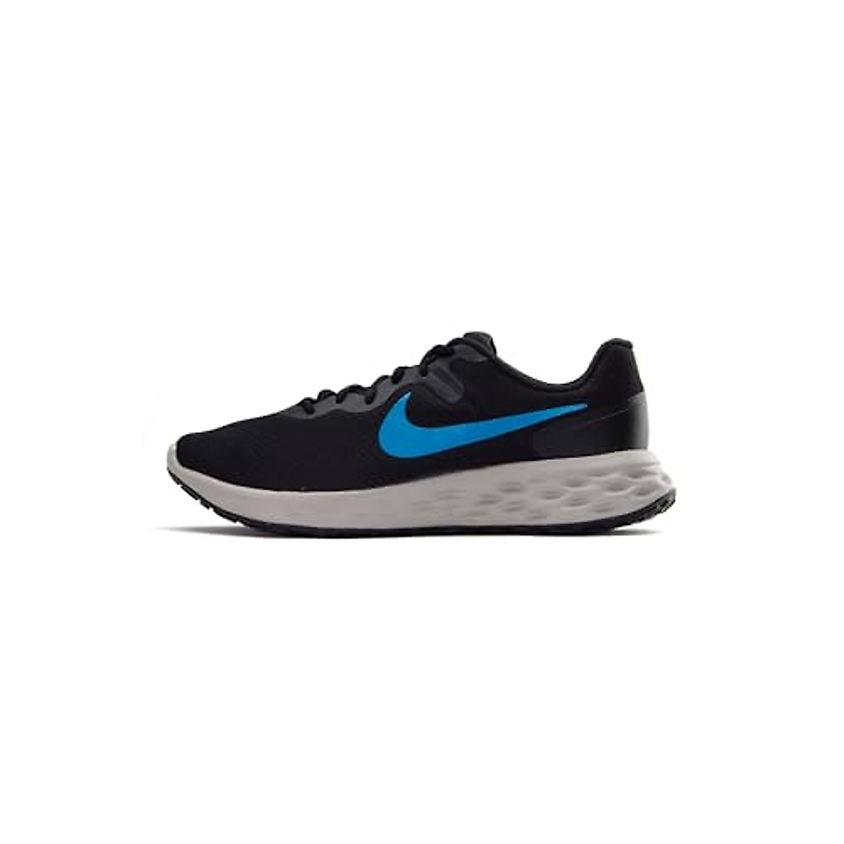 Nike Men's Low-Top Sneakers, Black Laser Blue Cobblestone, 11.5