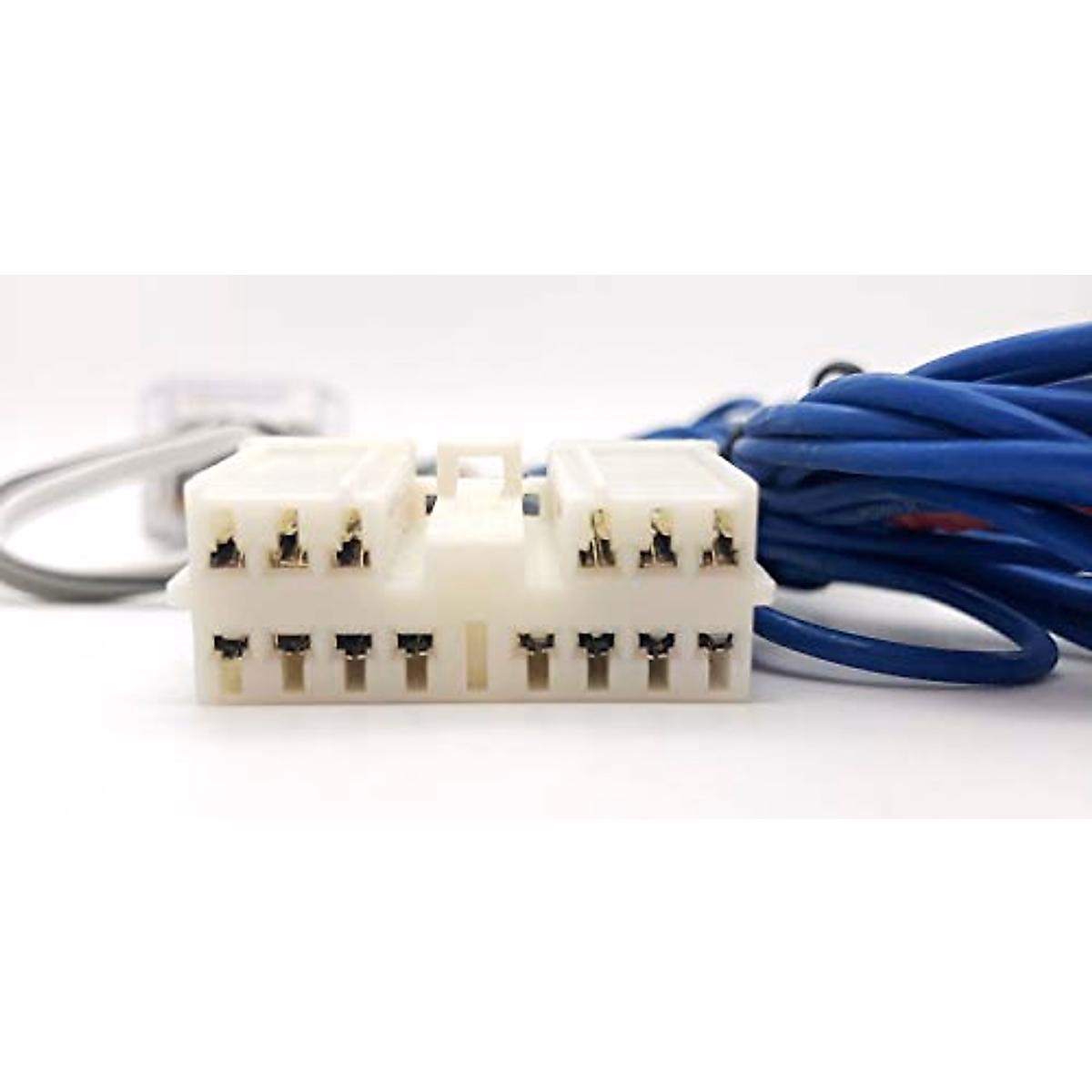 Factory Radio Add A Amp Amplifier Sub Interface Wire Harness Inline Converter Compatible with Dodge Compatible with Eagle and Compatible with Mitsubishi