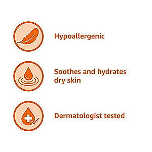 Amazon Basics Shea Butter & Oatmeal Body Wash, 24 Fl Oz