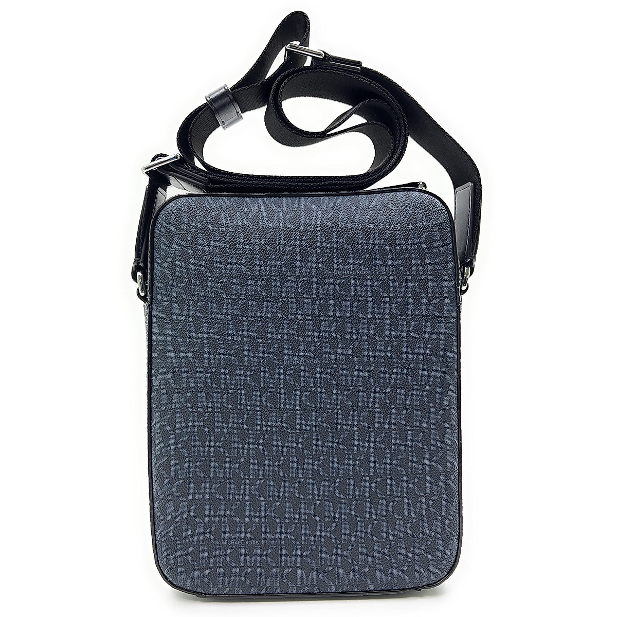 Michael Kors Men's Medium Crossbody Leather Cooper Flight Bag (Admiral Blue)