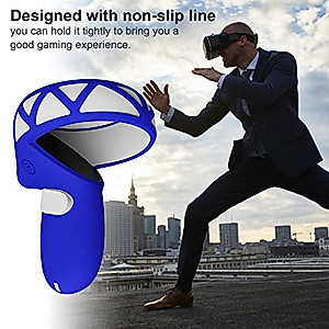 VR Controller Grip Cover for Oculus Quest Accessories, Touch Controller Grip Accessories, Oculus S Accessories Silicone Protection Cover, Handle Protective Sleeve for Oculus Quest2