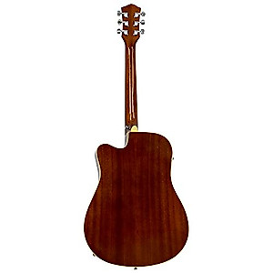 Glen Burton GA204BCO-NT Acoustic Electric Cutaway Guitar, Natural