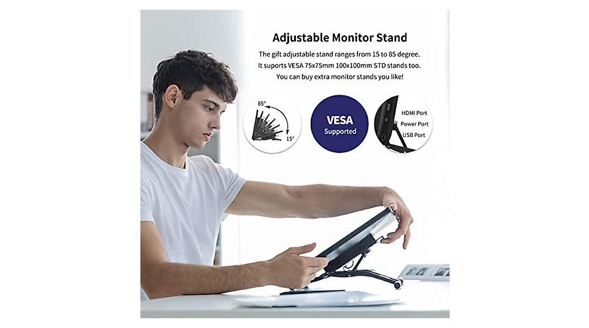 GAOMON PD2200 130% sRGB Full-Laminated Pen Display with 8192 Battery ...