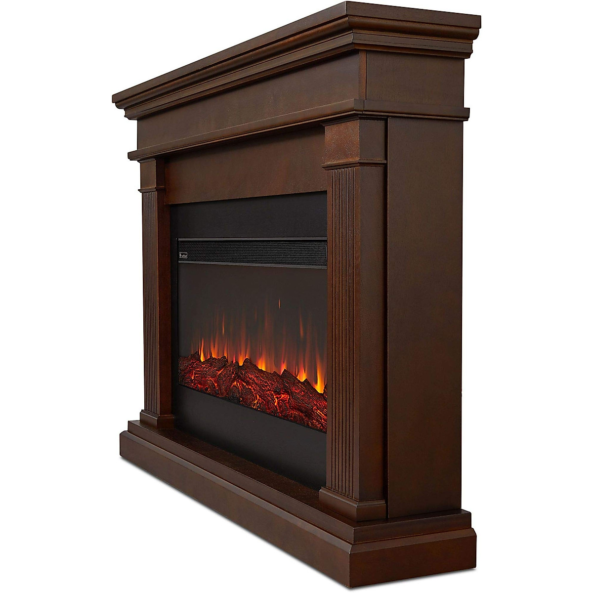 Beau 59" Landscape Electric Fireplace in Gray by Real Flame
