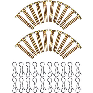 Van SanShao years Replace (20-PK) Shear Pins&Cotters MTD Craftsman SnowBlowers 738-04124A 714-04040