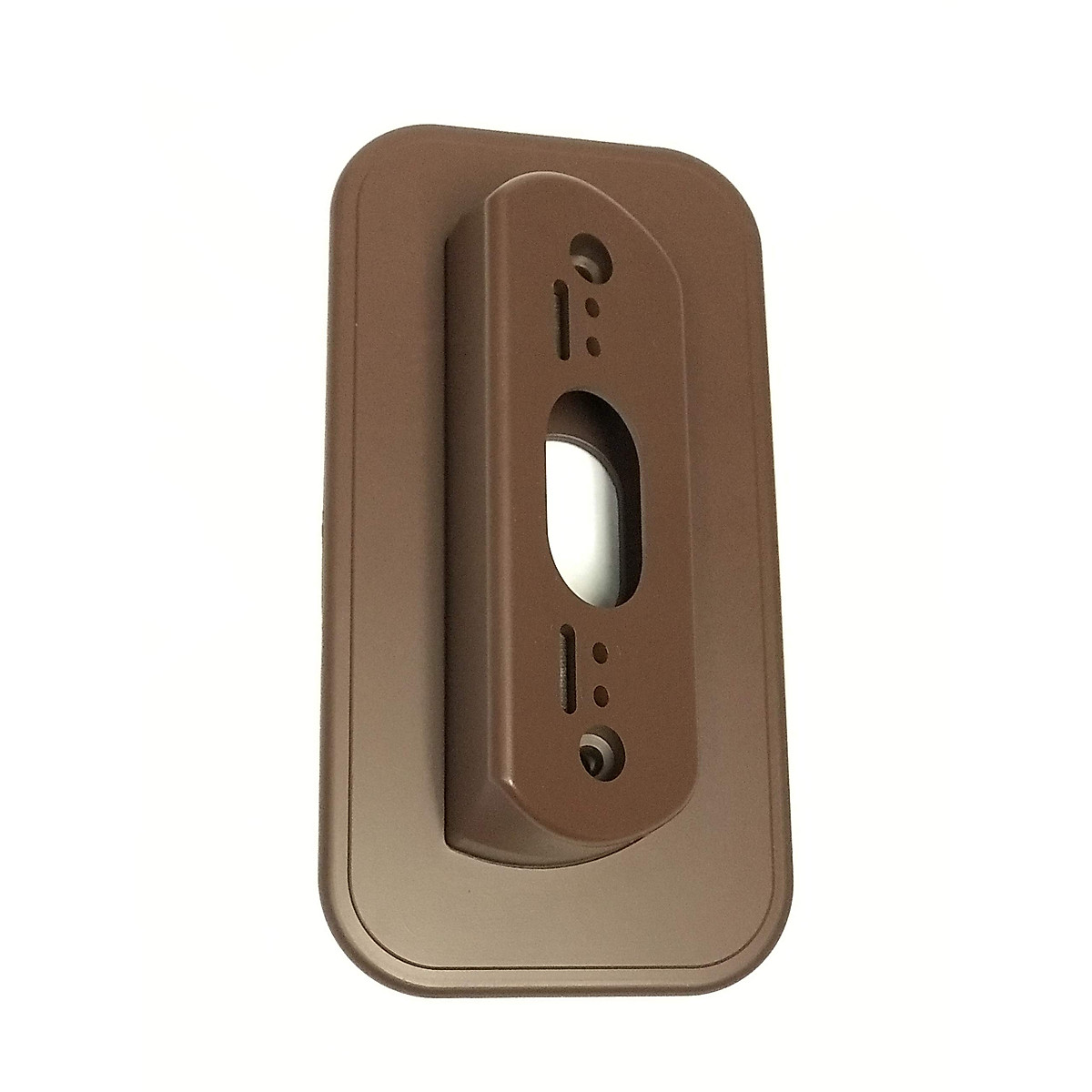 Wall Plate with 30 Degree Angle Mount for Nest Hello Video Door Bell - Coffee