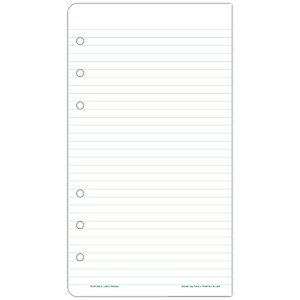 Day-Timer 87128 Lined Note Pads for Organizer, 3 3/4 x 6 3/4