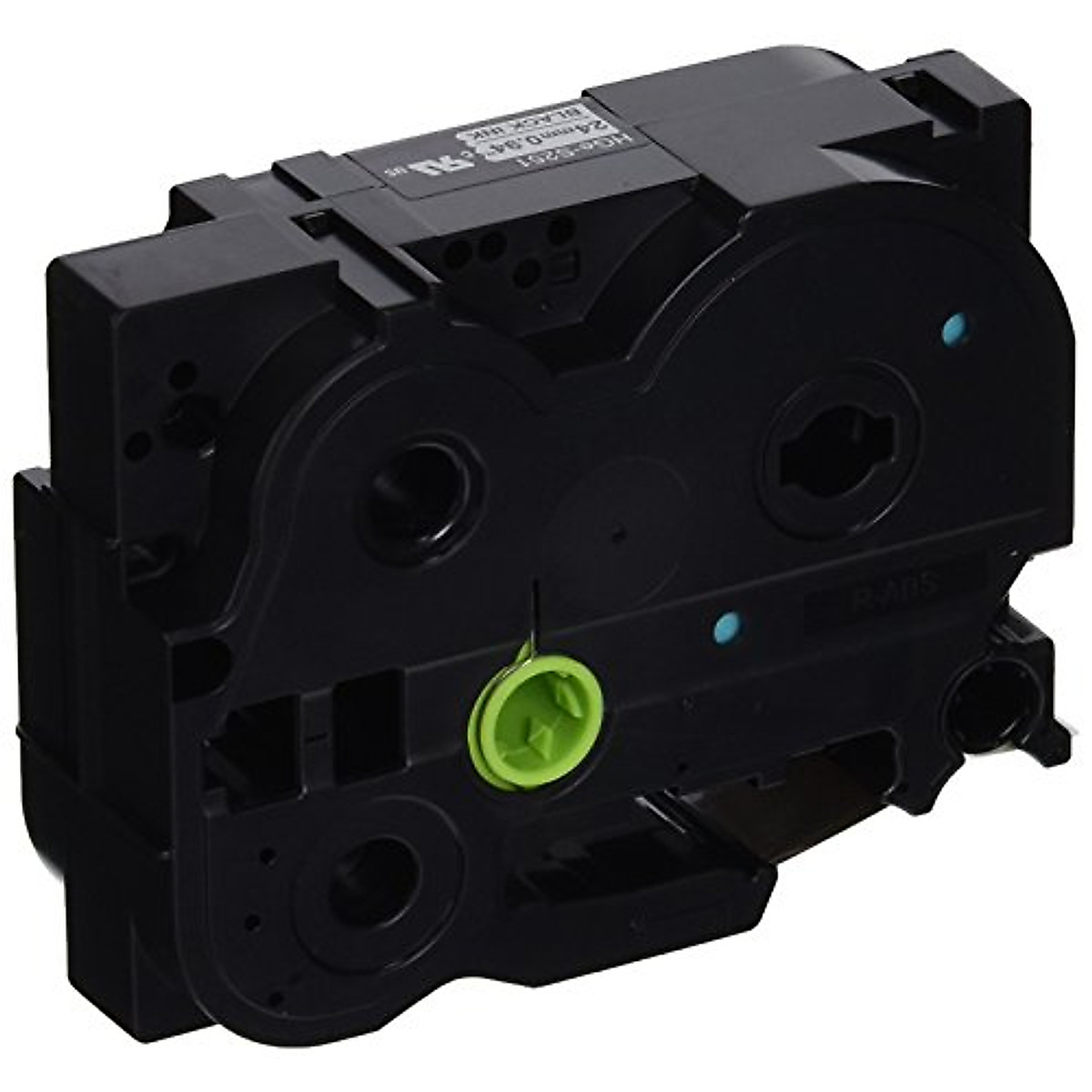 Brother Genuine P-Touch, HGE-S251 5 Pack Tape (HGeS2515PK) 0.94" (24mm) x 26.2ft (8m) Extra Strength Adhesive, Black on White, Indoor/Outdoor Use, Extreme Temps, Chemical and Moisture Resistant