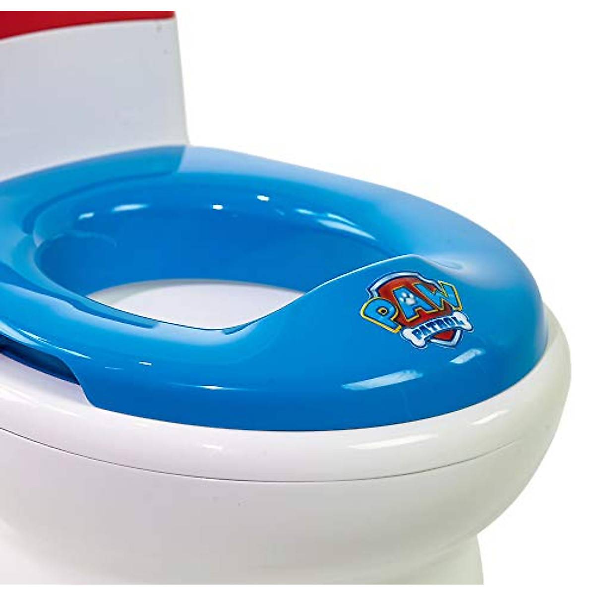 The First Years Nickelodeon Paw Patrol Potty Training Toilet and Toddler Toilet Seat - Potty Training Toilet Seat with Fun Flushing and Cheering Sounds