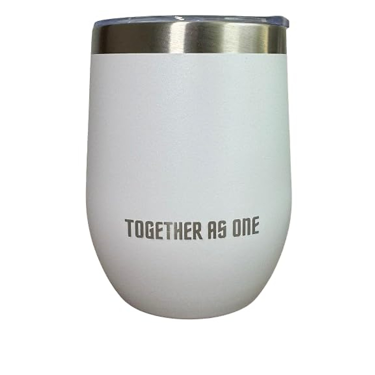 Jews do it Immerse yourself in the artistry of precision laser engraving, showcasing a heartfelt message of support for Israel and the Jewish community tumbler. (White B - Together)