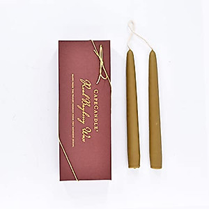 Cape Candle - Real Bayberry Wax Tapers 8 Inch Boxed Pair