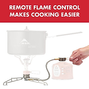 MSR LowDown Remote Camping and Backpacking Stove Adapter