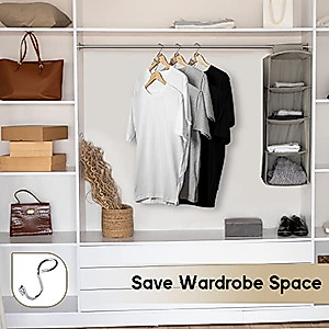 HolyMaji Metal Clothes Hanger Connector Hooks, 60 Pack Sturdy Hanger Extender Hooks, Space-Saving Clothes Hanger Connector Hooks, Stainless Steel Hooks for Hangers Closet Wardrobe