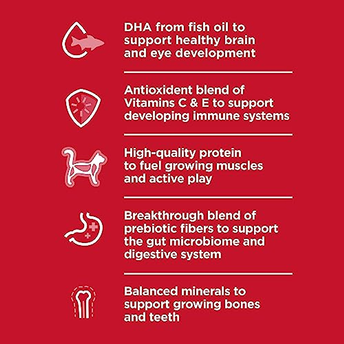 Hill's Science Diet Indoor, Kitten, Easy Litter Box Cleanup, Dry Cat Food, Chicken Recipe, 3.5 lb Bag