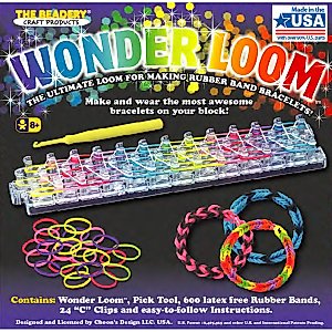 The Beadery Wonder Loom: The Ultimate Loom For Making Rubber Band Bracelets