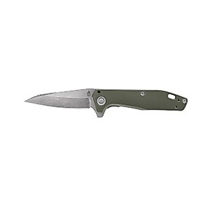 Gerber Gear Fastball - Folding Knife with Lock Release for EDC Gear - Flat Sage