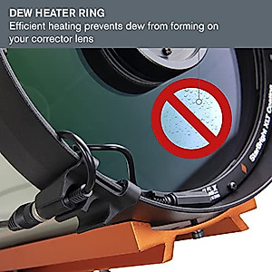 Celestron – Dew Heater Ring – Aluminum Dew Prevention – Compatible 8” Schmidt-Cassegrain, EdgeHD, RASA telescope