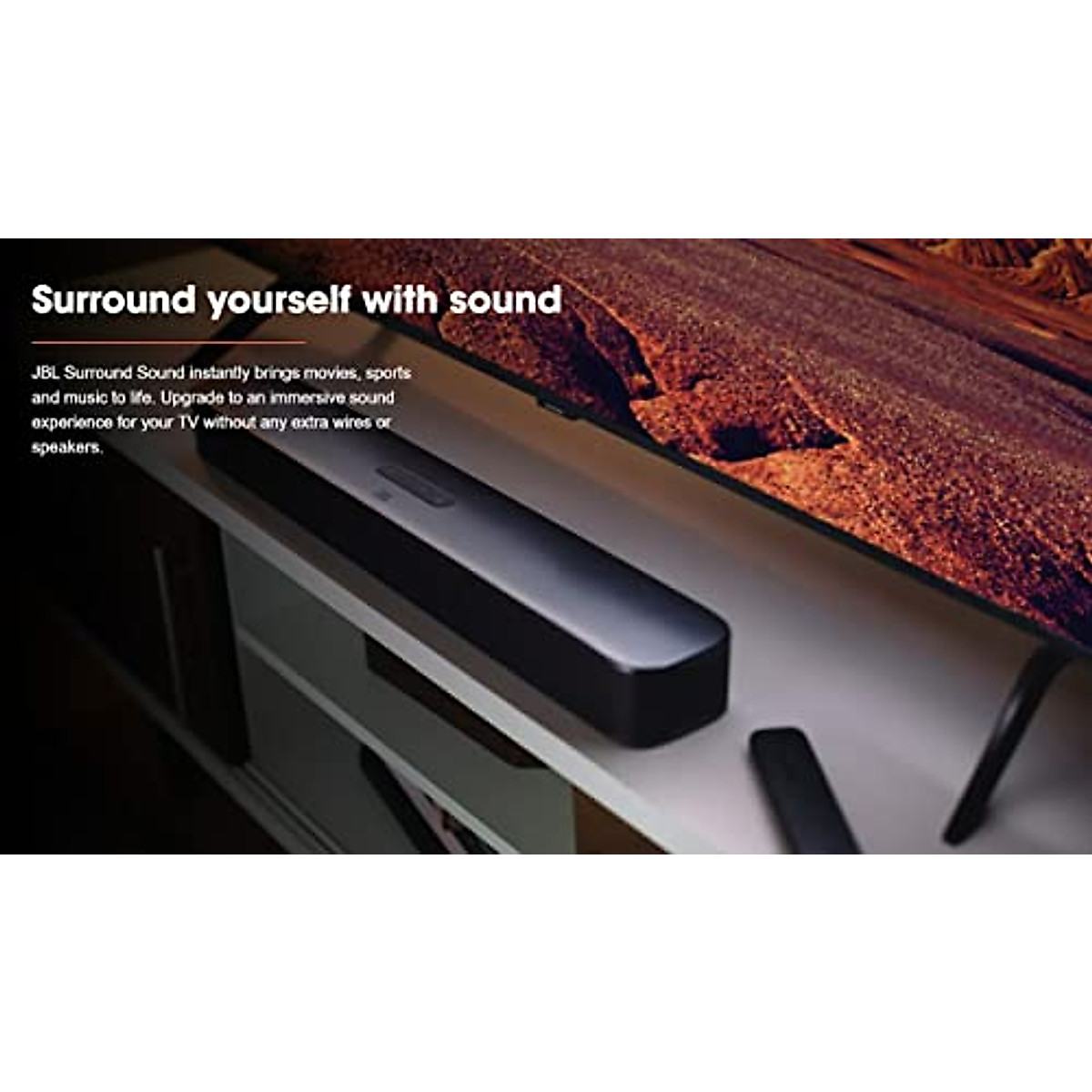 JBL BAR-2-0-ALL-IN-ONE-MK2 Compact 2ch Soundbar with Dolby Digital with an Additional 1 Year Coverage by Epic Protect (2022)
