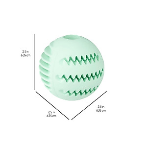 Chew King Dental Dog Toy Collection, Fetch Ball Clinically Proven to Remove Plaque