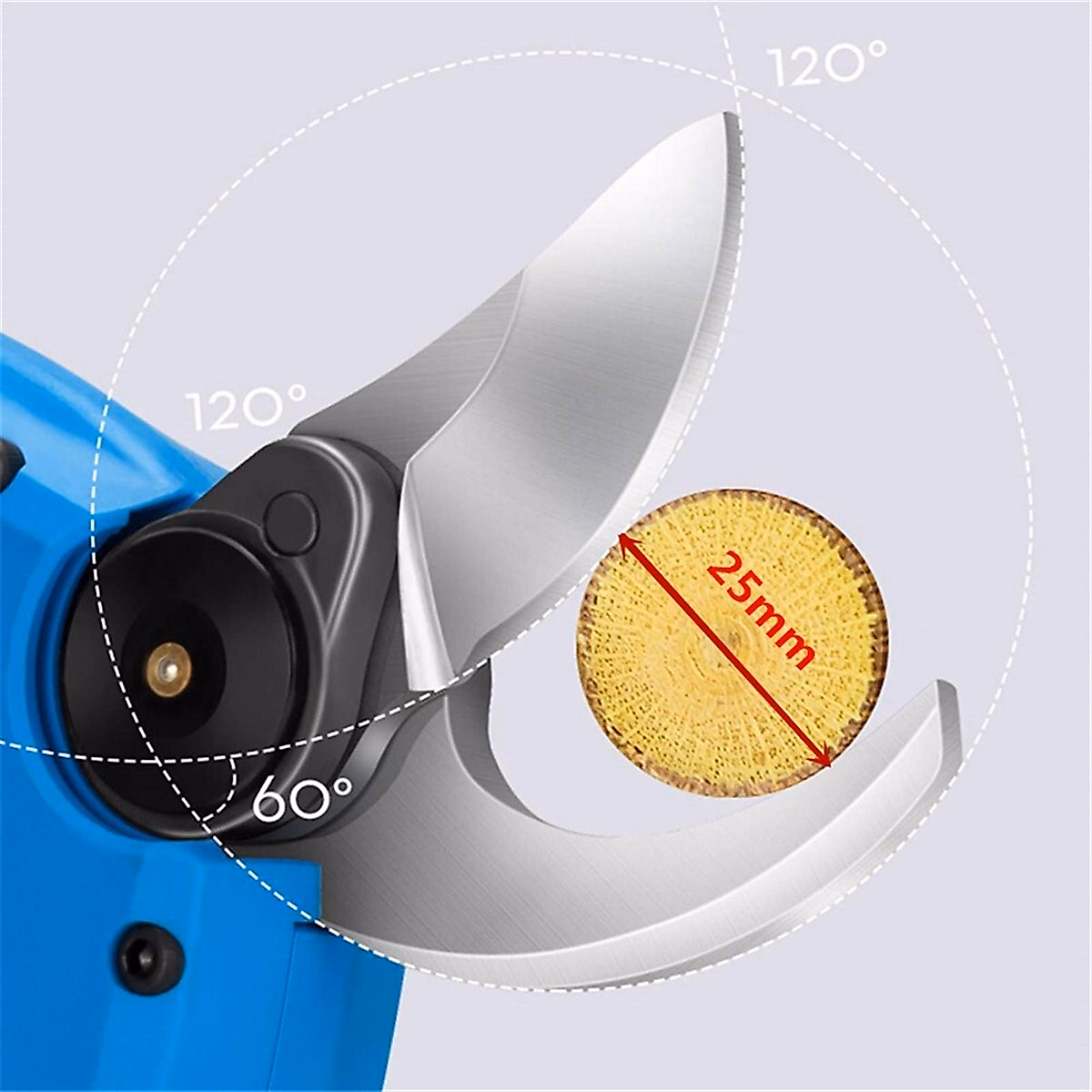 Professional Electric Pruning Shears Electric Pruning Scissors Pruning Shears 500W 16.8V Rechargeable Garden Pruner Secateur Branch Cutter Cutting Tool