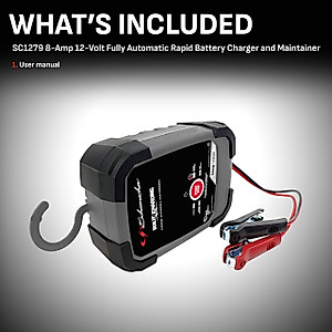 Schumacher SC1279 8A 12V Rapid Charger