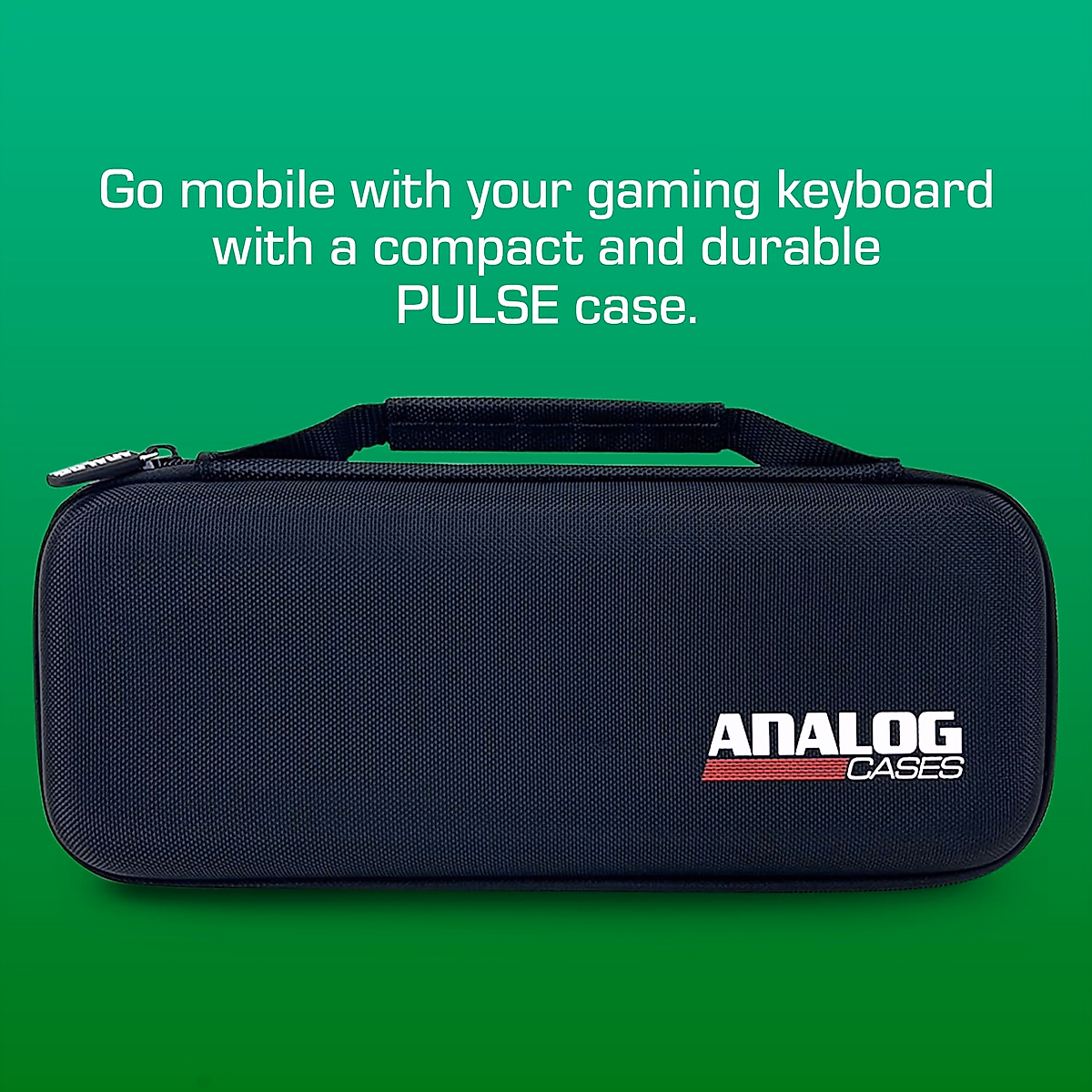 ANALOG CASES SteelSeries Apex Pro Mini Gaming Keyboard Case - Custom-Fitted Compact PULSE Hard Case for Travel