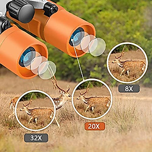 OuYteu Binoculars 122x1000 Compact with Clear Low Light Vision, Large Eyepiece Waterproof Binocular for Adults Kids,High Power Easy Focus Bird Watching,Outdoor Hunting,Travel,Sightseeing1