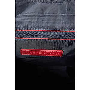 Tommy Hilfiger Gretta II Flap Backpack with Hangoff Saffiano PVC Tannin One Size