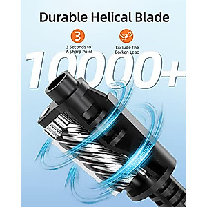 Zmol Electric Pencil Sharpeners,Heavy Duty Classroom Pencil Sharpeners for Colored Pencil,Auto Stop/ 3 Modes to Choose/Super Sharp&Fast/Safe to Kids Automatic Sharpener