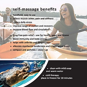 ROYO Foam Roller - 15 in. Adjustable Length, Medium Density Deep Tissue Massager for Muscle and Triggerpoint Release, Use for Daily Fitness and Exercise, Stretching and Sport Training