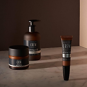 American Crew Men's Eye Hydrating Gel, Energizing Oil-Free Gel to Minimize Puffiness and Reduce Dryness, 0.5 Fl Oz