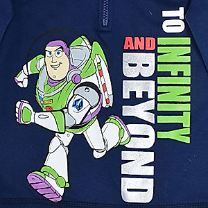 Disney Pixar Toy Story Buzz Lightyear Toddler Boys Half Zip Hoodie 3T