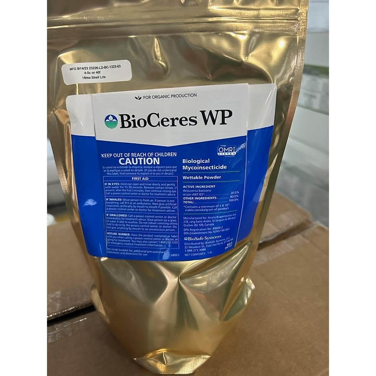 BioCeres WP 1 LB