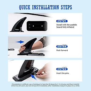 FunWater Inflatable 10'6×33"×6" Ultra-Light (17.6lbs) SUP for All Skill Levels Everything Included with Stand Up Paddle Board, Adj Floating Paddles, Pump, ISUP Travel Backpack, Leash,Waterproof Bag