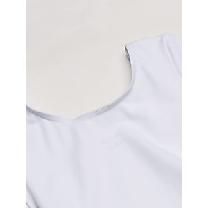 Capezio Child Economy Short Sleeve Leotard,TB132CWHTM,White,Medium