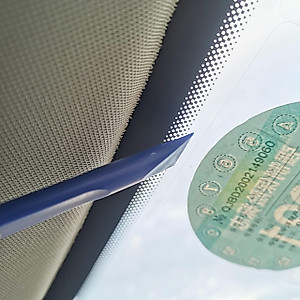 Plastic Scraper Tool, Pack of 10, Carbon Fiber Multi-Purpose Scraper Non-Scratch Cleaning Tool for Tight Spaces, Crevices, Most Surfaces Perfect to Remove Stickers, Labels, Dirt, Etc (A)