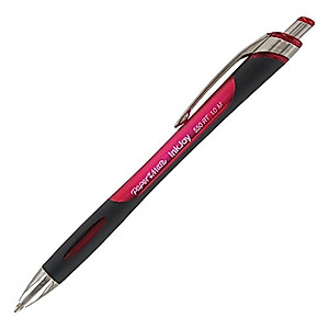 Paper Mate InkJoy 550RT Retractable Ball Point Pen, 1.0mm, Medium Point (12-Pack, Red)