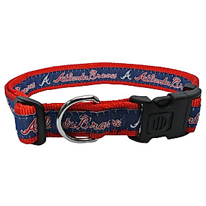 MLB DOG COLLAR. - 29 Baseball Teams available in 4 Sizes. Heavy-Duty, Strong & Durable Pet Collar. - MLB Licensed PET COLLAR.