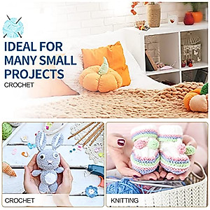 Xinnun 12 Skeins Plush Yarn, Thick Chenille Yarn, Soft Blanket Velvet Yarn for Knitting DIY Craft Total Length 1116 Yards, Fluffy Yarn for Crocheting Sweater Shawl Toy, 3.5 Oz/Skein (Multi Colors)