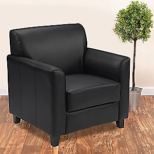 Flash Furniture HERCULES Diplomat Series Black LeatherSoft Chair