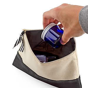 Cornucopia Brands 2oz Cobalt Blue Glass Jars w/Metal Lids (12 Pack); Straight Sided Containers for Creams, Cosmetics, Lotions and More