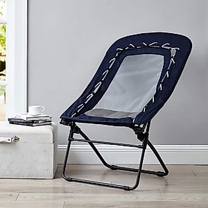 DormCo Bungee Mesh Lounger Chair - Nightfall Navy