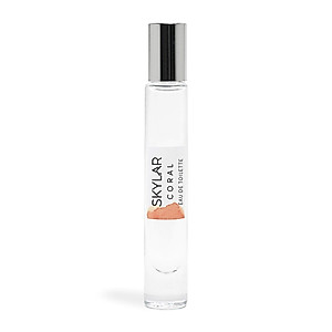 Coral Perfume By Skylar - Travel-Sized Rollerball Paraben-Free, Phthalate-Free, Vegan, and Cruelty-Free Fragrance - Fruity, Floral, Flirty - Currant, Patchouli, and Sandalwood (10mL / 0.33 fl oz)