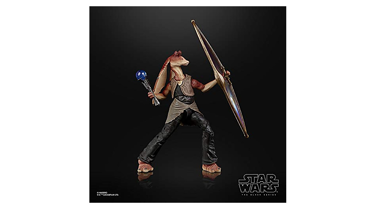 Star Wars Black Series Jar Jar Binks Action Figure - Collectible Deluxe ...