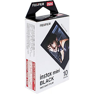 Fujifilm Instant Mini Black Frame Film BluebirdSales Starter Kit (2 Pack) 20 Exposures