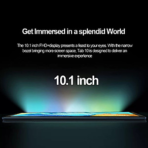 Naroote 64GB Tablet Octacore 4G LTE Tablet 10.1 Inch IPS LCD 100-240V 4G LTE (EU Plug)