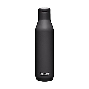CamelBak Horizon 25oz Water Bottle - Insulated Stainless Steel - Wine Compatible - Leak Proof - Black