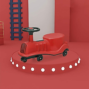 ygqtbc Kids Toys Girl and Boy Swinging Swing Car, Children Scooter Car for Children Over 1 Year Old Pedal Go Kart | Pedal Car | Ride On Toys for Boys (Color : B)