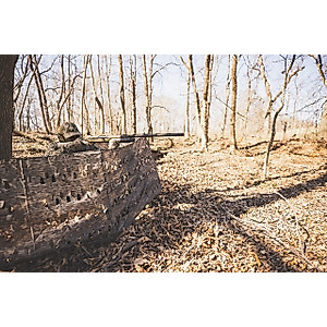 The Grind Knee Blind, Collapsible Quick Setup and Take-Down Run-and-Gun Turkey Blind, Mossy Oak Bottomland Camo